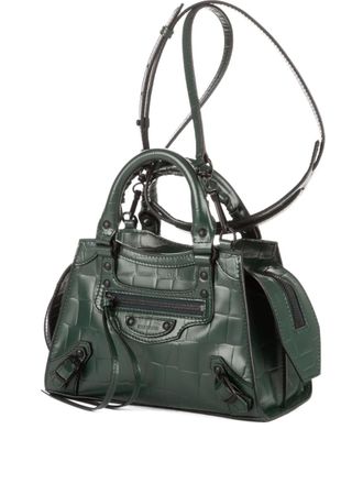 Balenciaga mini sac cabas City - Vert