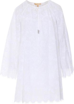 Michael Michael Kors Robe Au Genou - Blanc