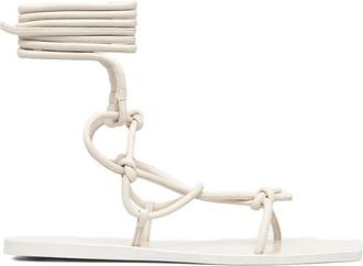 Rick Owens Penta Sandalen mit Knoten - Nude