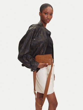 Pinko Handtasche PINKO Camera Bag Mini PE 25 PLTT 104292 A1YB Braun