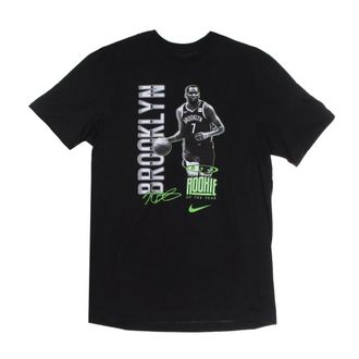 Nike Homme, Tops, Noir, Taille: XL T-shirt Kevin Durant Mvp, Brooklyn Nets