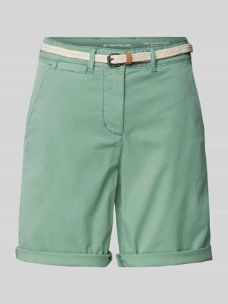 Tom Tailor Regular Fit Chinoshorts aus Baumwoll-Mix