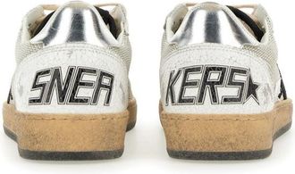 Golden Goose Ball Star Sneaker - Silver