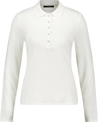 Taifun Femme, Tops, Blanc, Taille: 40 FR Polo 1/1 Arm