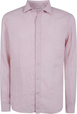 Tintoria Mattei Homme, Chemises, Rose, Taille: XL Chemise en lin