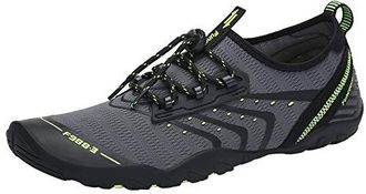 Saguaro Homme Femme Chaussures pour Piscine et Plage Chaussons de Plongée deau Chaussettes Aquatiques pour Sports Nautiques Natation Surf Voile Mer Rivière, M