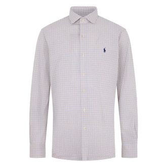 Polo Ralph Lauren Homme, Chemises, Multicolore, Taille: L Chemise Popeline &agrave; Carreaux Coupe Classique