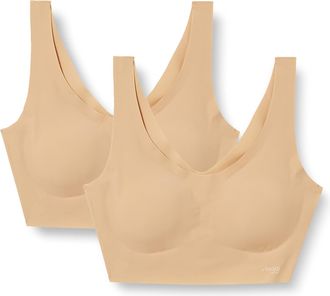 sloggi Damen Zero Feel Top EX 2P, Cognac, XS