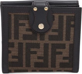 Fendi portefeuille Zucca (années 2000) - Marron