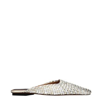 Stella McCartney Geflochtener Slip-On Loafer - - Shoes - Damen - Grau - 40 EU