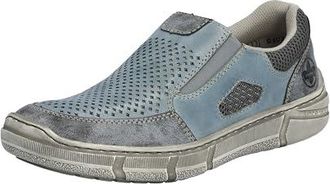 Rieker Chaussures pour Homme 04051, Bleu, 45 EU