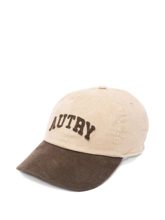 Autry casquette en velours c&ocirc;tel&eacute; - Tons neutres