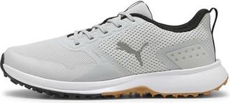 Puma golf Chaussures de Golf Fusion Grip 6 pour Homme, Gris Plume-Puma Black-Gum, 47 EU