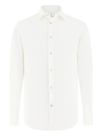 Boggi Milano collar button shirt - Wei&szlig;