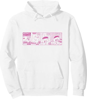 Moomin Mumin verliebt Sich Lustiger Comicstrip Pullover Hoodie