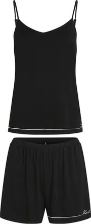 Karl Lagerfeld pyjama à logo - Noir