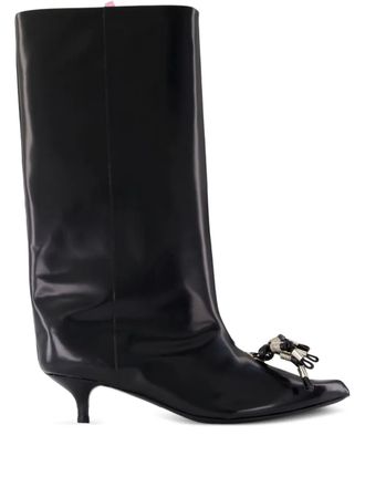 Toga Archives Stiefel mit Quastendetail - Schwarz