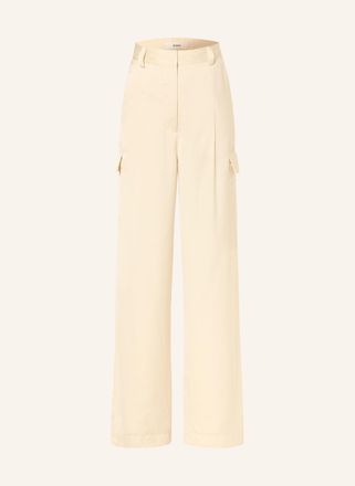 BA&SH Ba&Sh Cargohose Cary Aus Satin gelb