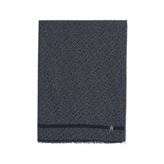 Tommy Hilfiger Echarpe motif monogramme en coton
