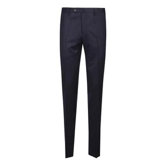 Pantaloni Torino Slim Flat Front Pant - - Trousers - Herren - Blau - 2XL