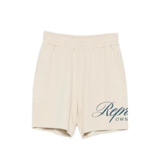 Represent Owners Club Logo-print Track Shorts