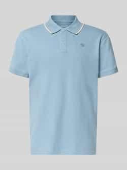 Blend Regular Fit Poloshirt mit Logo-Stitching Modell Hedin