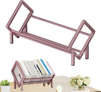 Generic Tischablagen - Neigbares Tischregal aus Kohlenstoffstahl, Schreibtisch-B&uuml;cherregal - Multifunktionales 15,7 Zoll, Regaltr&auml;ger Organizer f&uuml;r Wohnzimmer