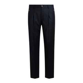 Etro Wollflanellhose - - Trousers - Herren - Blau - S