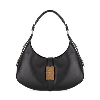 Ganni Femme, Sacs, Noir, Taille: ONE Size Kat Small Shoulder Bag
