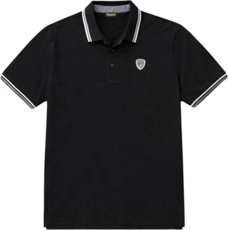 Blauer Homme, Tops, Noir, Taille: M Agassiz Polo
