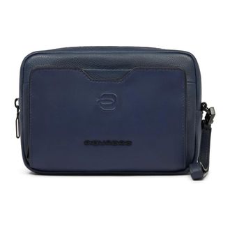 Piquadro Homme, Sacs, Bleu, Taille: ONE Size Pochette avec bandouli&egrave;re amovible