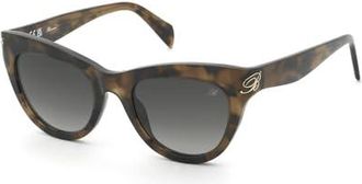 Blumarine Lunettes de Soleil SBM904 0777 AVANA MARRONE/MIELE 52/21/140 Femme