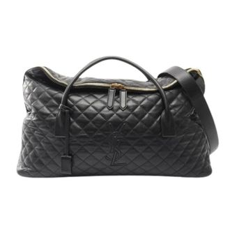 Saint Laurent Pre-owned Boston Bag - Femme - Pre-owned - Noir - Taille: ONE Size