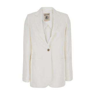 Semicouture Femme, Vestes, Blanc, Taille: 40 FR Veste crois&eacute;e