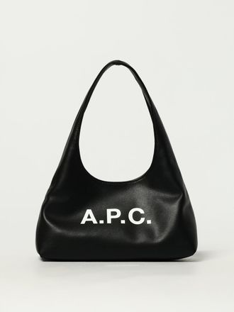 A.P.C. Sac Porté épaule A. P.C. Femme couleur Noir