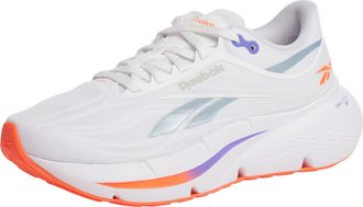 Reebok Damen Zignition Sneaker, White Royal Purple Flash Orange, 37.5 EU