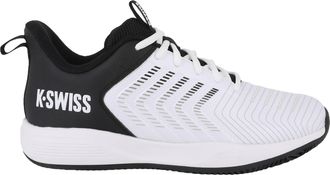 K-Swiss Herren ULTRASHOT Light Clay Tennis Shoe, White/Black, 41.5 EU