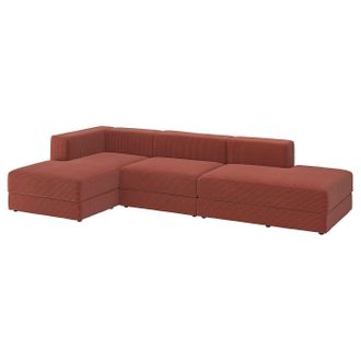 IKEA J&Auml;TTEBO 3,5er-Sitzelement mit R&eacute;camieren