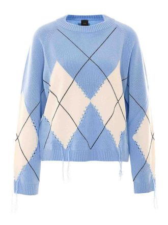 Mulberry Rundhalspullover - Blau