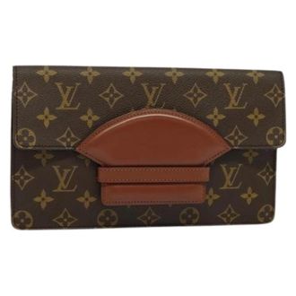 Louis Vuitton Pre-owned Toile pochettes-minaudieres - Femme - Pre-owned - Brun - Taille: ONE Size