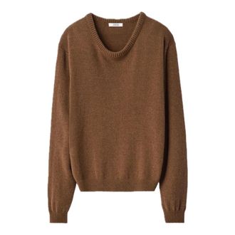 Christophe Lemaire Rundhals-Sweatshirt - - Knitwear - Herren - Braun - M