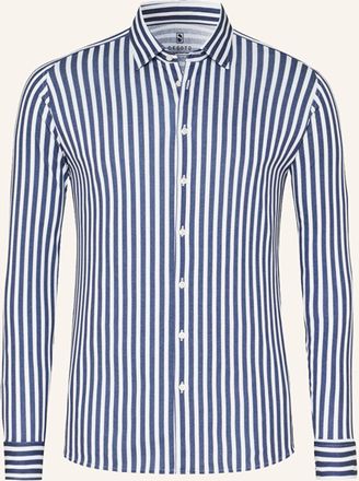 DeSoto Desoto Jerseyhemd Slim Fit blau