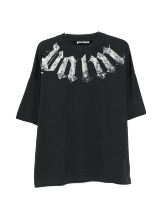 Palm Angels T-shirt en coton avec logo Palm Angels