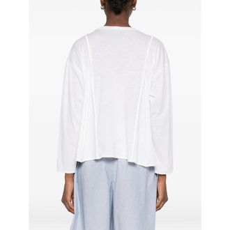 BASERANGE Long Sweater - White