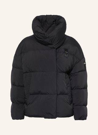 Blauer Daunenjacke Ross schwarz