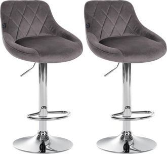Clp 2er Set Barhocker Lazio Samp Chrom