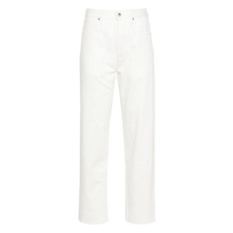 Jil Sander Wei&szlig;e Gerades Jeans Casual Stil - - Jeans - Damen - Wei&szlig; - W24