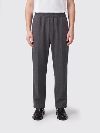 Dondup Pantalon slim en laine m&eacute;lang&eacute;e &agrave; taille &eacute;lastiqu&eacute;e