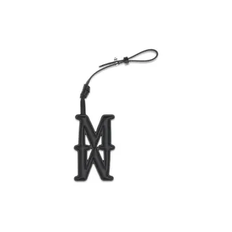 Max Mara Leather Key Case - Black
