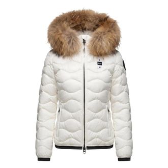 Blauer Aldie Jacke - - Jackets - Damen - Wei&szlig; - L